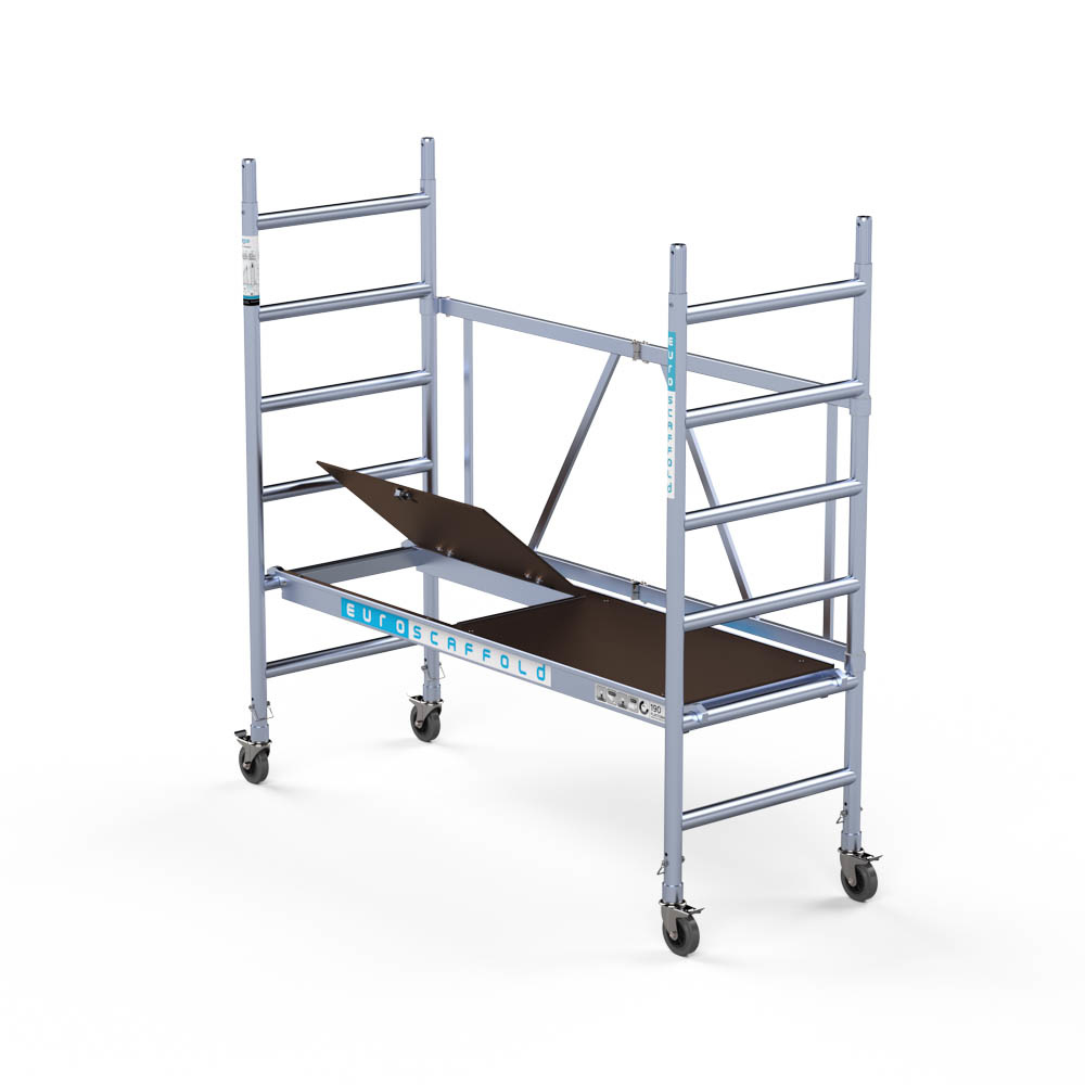 Kamersteiger compleet 75x190 3m werkhoogte carbon platform met luik ...