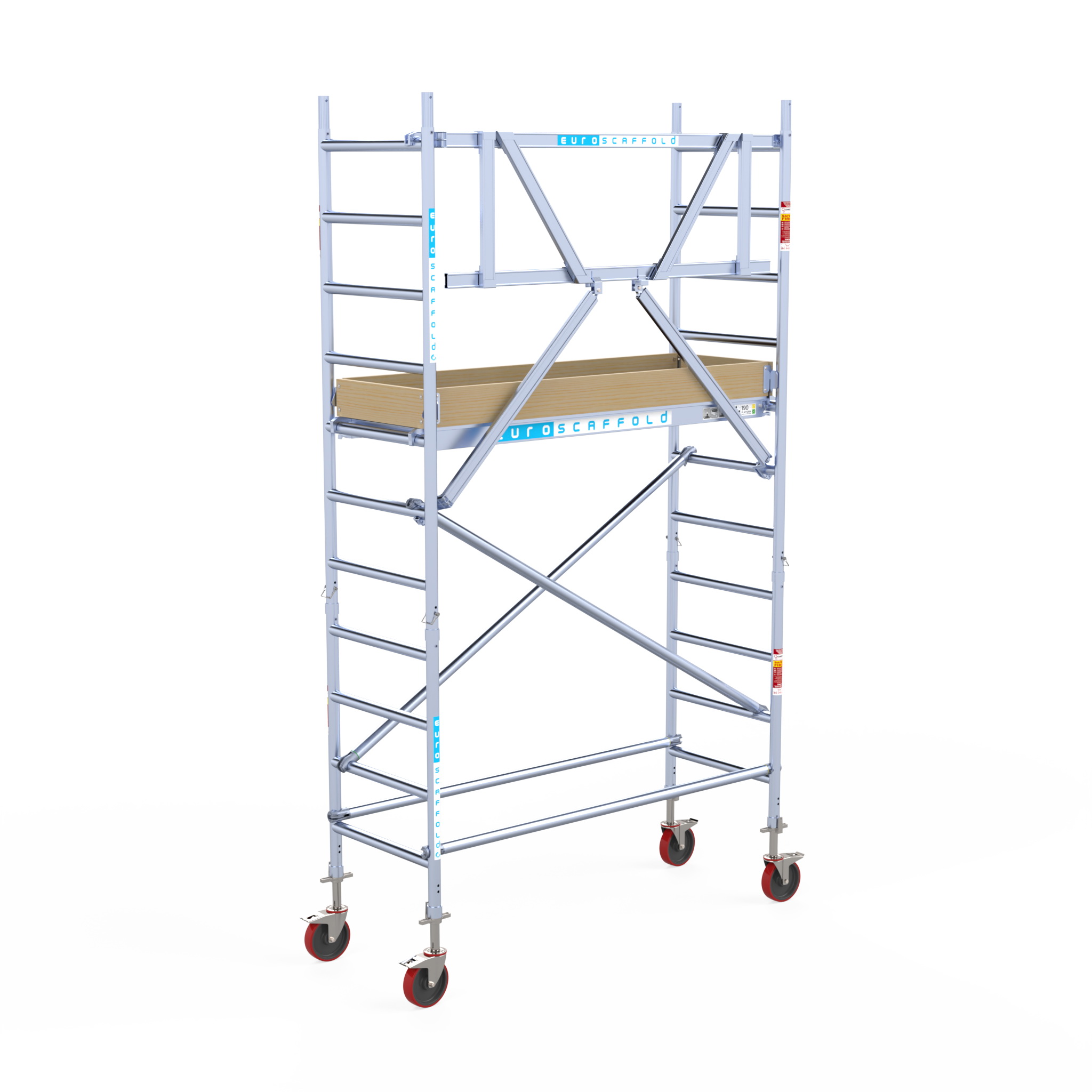 Basic rolsteiger 75x190x4,2m werkhoogte - De Rolsteigerspecialist